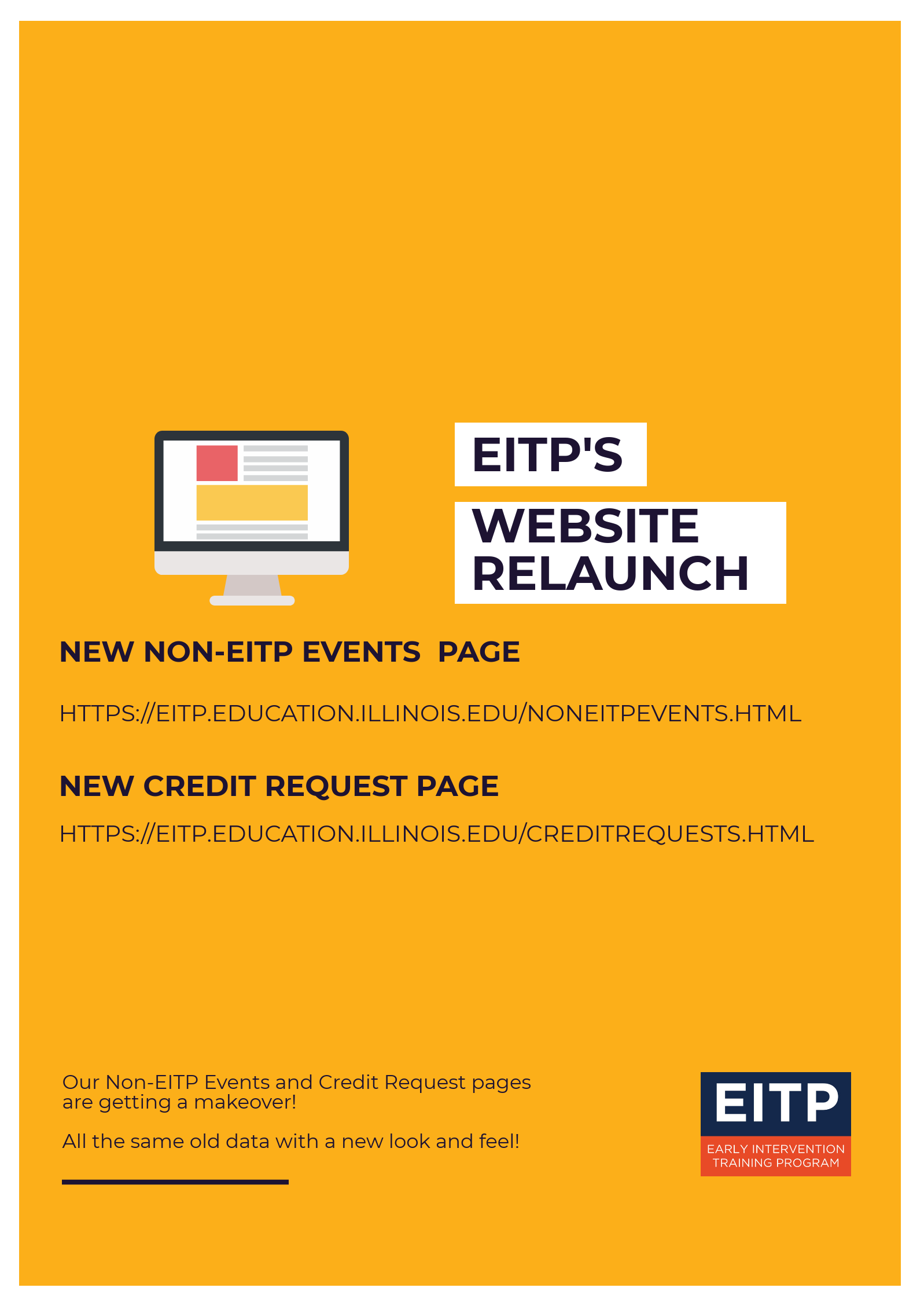 EITP- Announcements